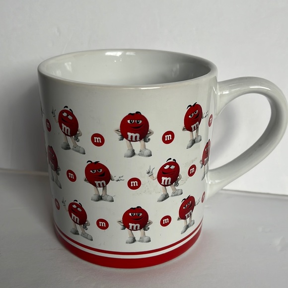 M&M'S | Kitchen | Mms Coffee Mug Red Faces Mm 6oz | Poshmark